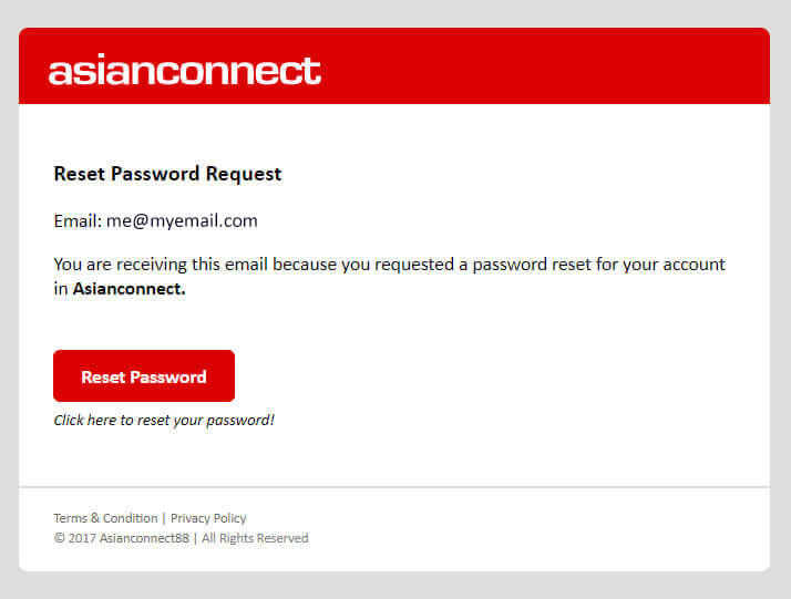 How to reset AMS password? – Asianconnect English Help Center